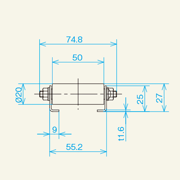 Pressed Wheel Conveyor W-2050TS | Makitech Indonesia