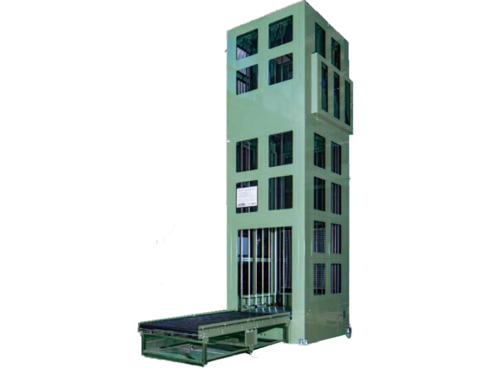 Continuous Vertical Case Conveyor MCZ-250 | Makitech Indonesia