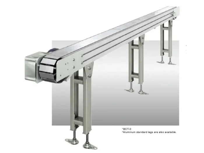 Aluminum Frame Top Chain Conveyor BCT | Makitech Indonesia